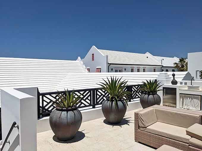 Rooftop terraces where the view competes with your morning coffee for your attention, and honestly, the view usually wins.