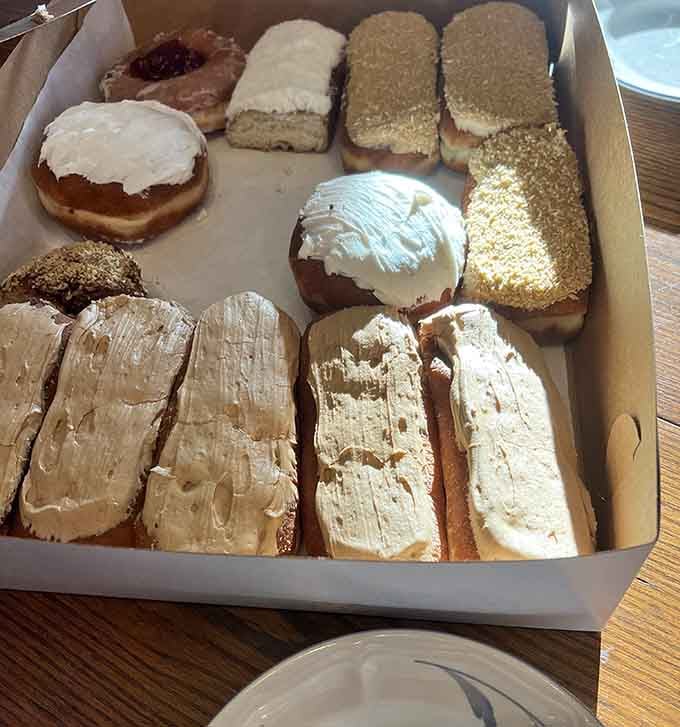 Maple long johns that prove sometimes the simplest pleasures are the ones worth driving across state lines for.