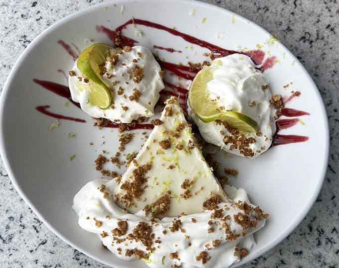 Key lime pie so perfectly tart and sweet, it makes you understand why people write songs about Florida desserts.