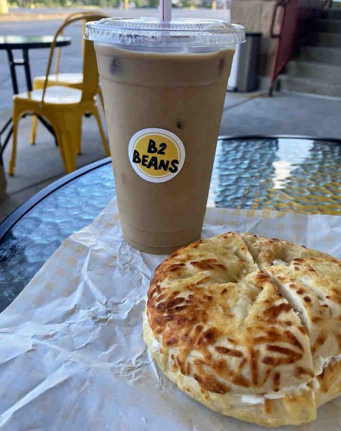 That asiago cheese crust creates the kind of golden, crispy exterior that bagel dreams are made of.