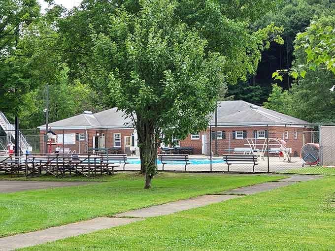 Community pools where generations have learned to swim, proving some traditions are worth keeping around for good reason.