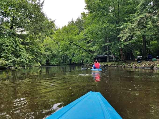 Paddling these calm channels feels like gliding through a postcard that somehow came to life around you.