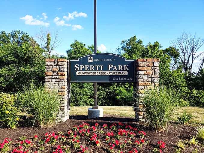 Gunpowder Creek Nature Park offers the kind of tranquility that makes you forget your phone exists for a while.