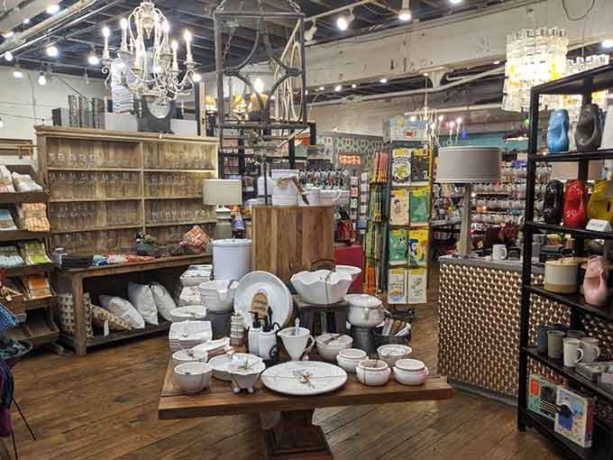 From elegant ceramics to charming home goods, every display tempts you to redecorate your entire house immediately.