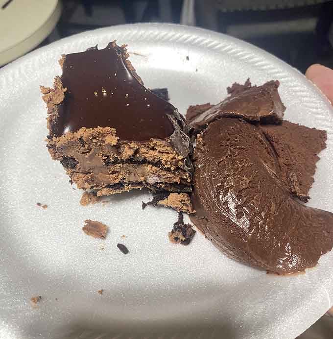 One forkful reveals layers of moist perfection that justify Colorado's obsession with this devilishly good dessert.