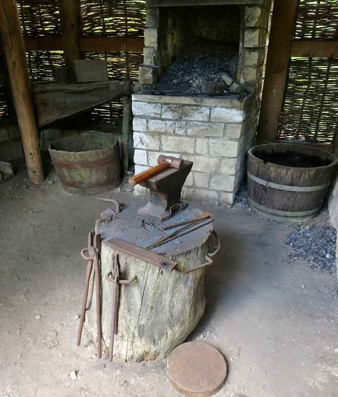 This blacksmith's forge has shaped more iron than your great-grandfather's determination, and it's still going strong.