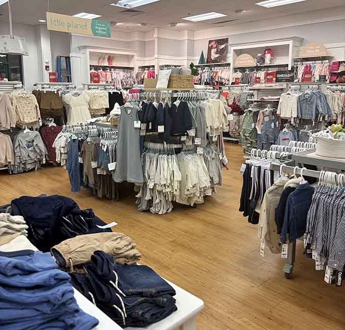 Children's clothing displays that'll have you shopping for grandkids, nieces, nephews, or neighbor's kids you barely know.
