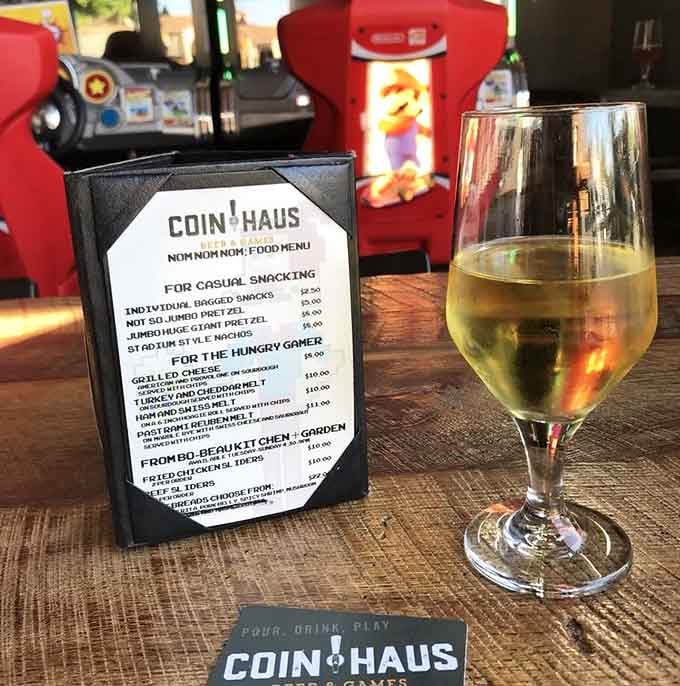 Nothing says "adulting done right" quite like pairing a crisp cider with vintage arcade games and good company.