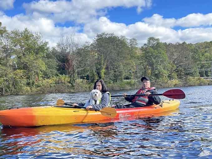 Paddling the Farmington River here beats any gym membership, plus the scenery doesn't judge your form or fitness level.