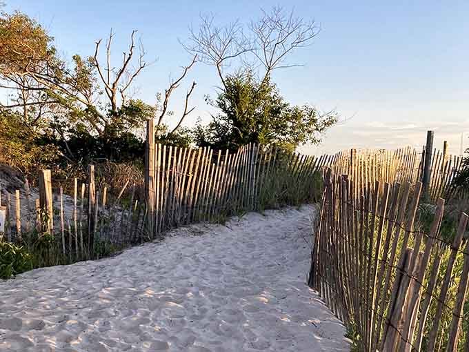 Sandy paths through the dunes lead to adventures that don't require a passport or plane ticket.