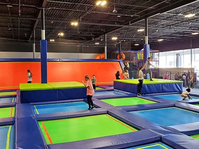 Boost Trampoline Park: where gravity becomes optional and adulting takes a well-deserved break for the afternoon.