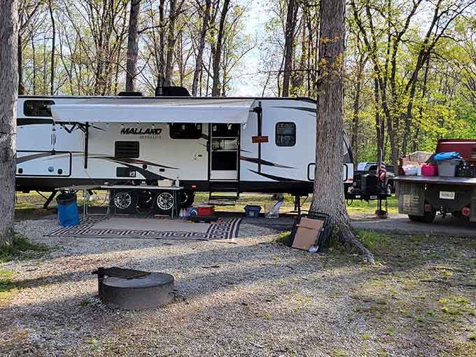 Your home away from home, complete with all the modern conveniences and none of your neighbor's leaf blower.