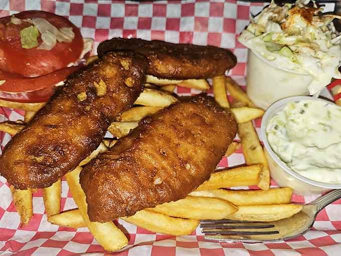 Golden, crispy fish that proves Port Townsend takes its seafood as seriously as its quirky charm.