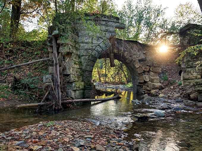 This stone arch bridge has seen more history than your high school textbook ever mentioned.