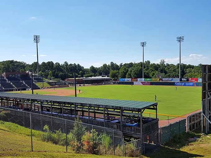 L.P. Frans Stadium brings minor league baseball charm without the major league ticket prices or parking nightmares.