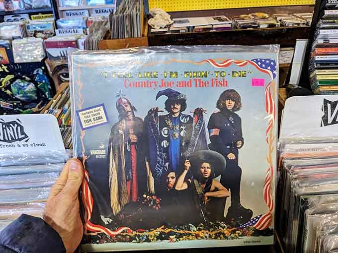 Country Joe and The Fish proving that psychedelic rock looks just as wild on album covers as it sounds.