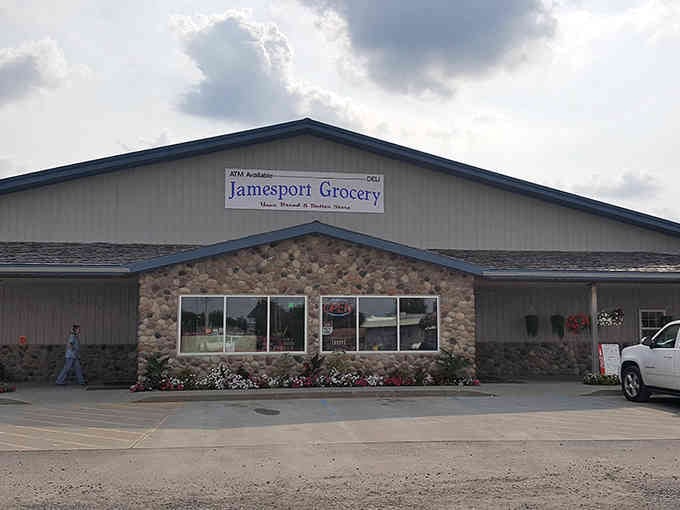 The Jamesport Grocery proves that bigger isn't always better when it comes to finding quality goods.
