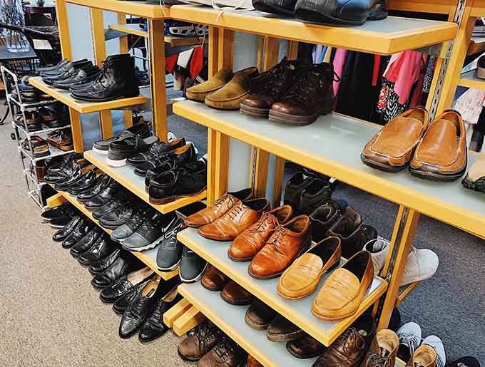 From dress shoes to hiking boots, this collection proves someone's closet cleanout is your footwear jackpot waiting to happen.