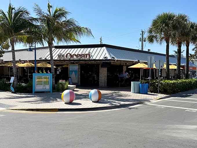 Sometimes the best beach bars are the ones that look like they've been here since forever.