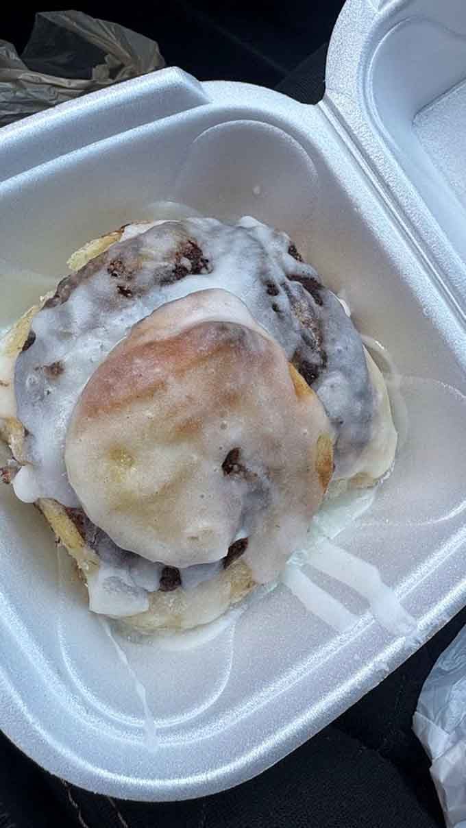This cinnamon roll could double as dessert, proving Little Barn takes their sweet offerings as seriously as savory.