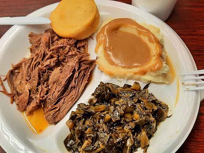 Tender pot roast with all the fixings reminds you why grandma's cooking became the gold standard we chase.