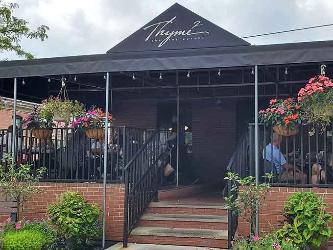 Elegant dining in Medina means you don't have to drive to the city for a memorable meal.