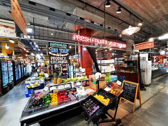 Fresh produce displayed like edible art, because even your vegetables deserve to look this good before dinner.