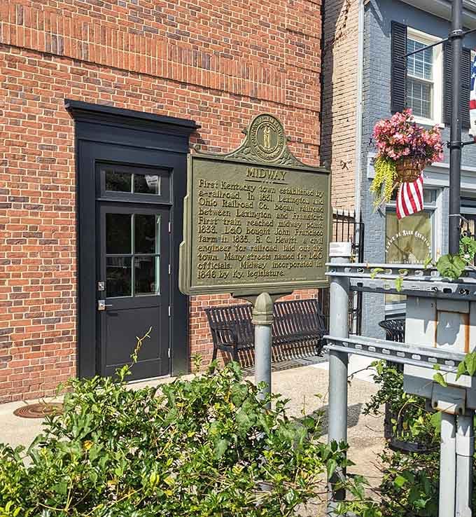 Historical markers tell stories of Kentucky's past, proving this town has always been worth stopping for.
