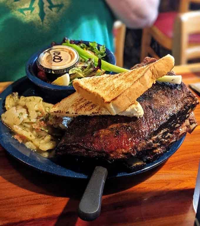These St. Louis ribs have that perfect bark and tender meat that makes vegetarians question their life choices momentarily.