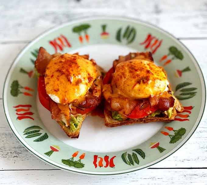 When your eggs arrive looking this gorgeous, you'll understand why people take photos before eating these days.