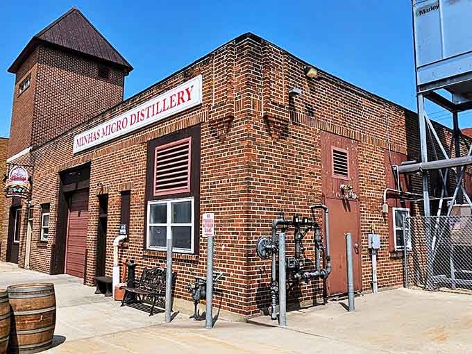 Craft brewing in historic brick buildings, because good beer deserves architecture with character and stories.