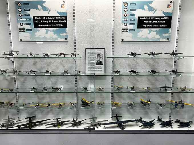 Tiny replicas tell big stories about the aircraft that changed warfare forever, one mission at a time.