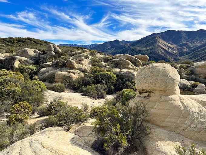 Piedra Blanca's sandstone formations look like nature's sculpture garden, minus the pretentious gallery opening and overpriced wine.