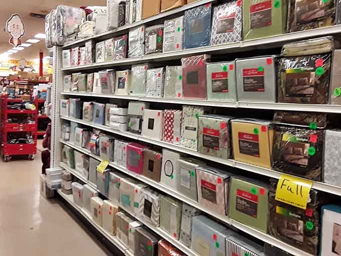 Bedding so affordable you can actually rotate seasonal sets like people do in home magazines.