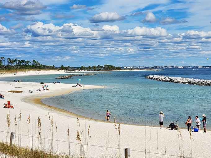 St. Andrews State Park offers beaches so pristine, you'll forget spring break ever happened here.