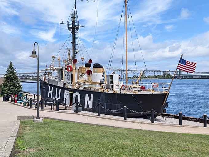 The Lightship Huron museum ship reminds you that maritime history is way cooler than your phone screen.