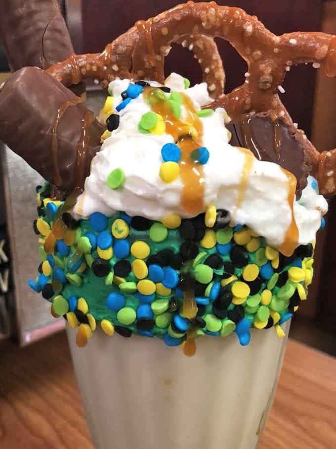 When they said "over the top," they meant it literally, and we're not complaining one bit about it.