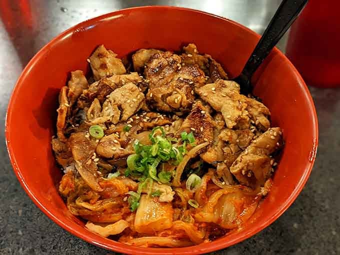 Caramelized bulgogi meets fluffy rice in a combination that'll have you scraping the bowl clean shamelessly.