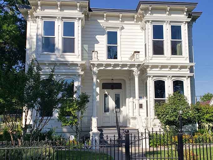 The Kelly-Griggs House stands as a pristine Victorian reminder that Red Bluff has serious architectural pedigree and style.