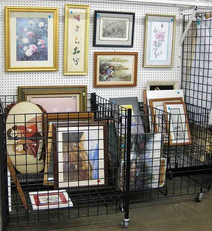 One person's wall art is your gallery-worthy find, minus the snooty curator and champagne reception.