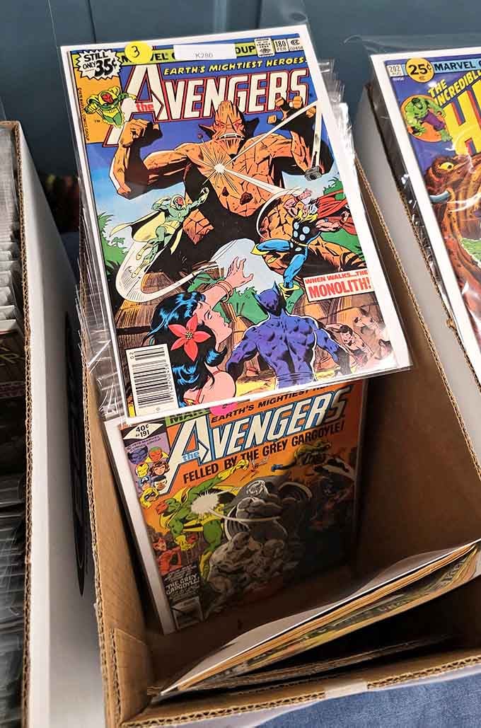 Comic collectors, prepare your wallets and your self-control for what awaits inside these bins.