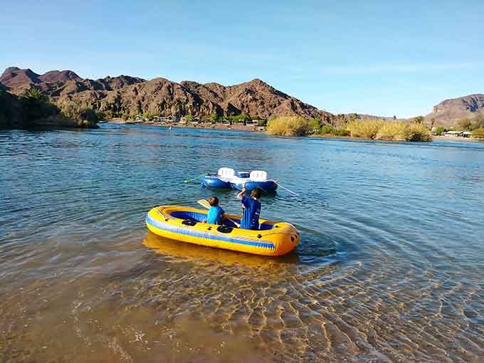 Those kids have figured out what the rest of us are still learning: happiness floats.