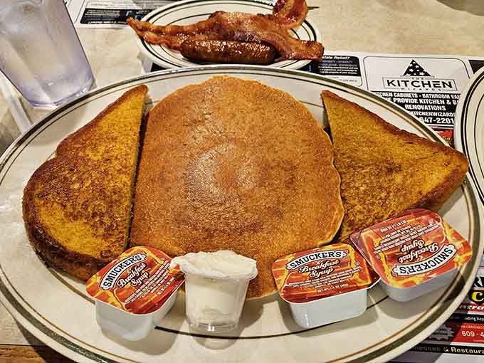 These pancakes are so fluffy they could double as pillows, though eating them is far more satisfying.