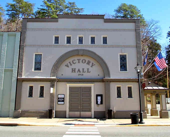 Victory Hall stands as a testament to when communities built gathering places that actually meant something.