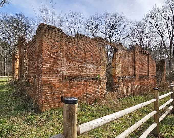 These brick walls stood strong through wars, economic collapse, and countless Georgia summers that would make lesser structures surrender.