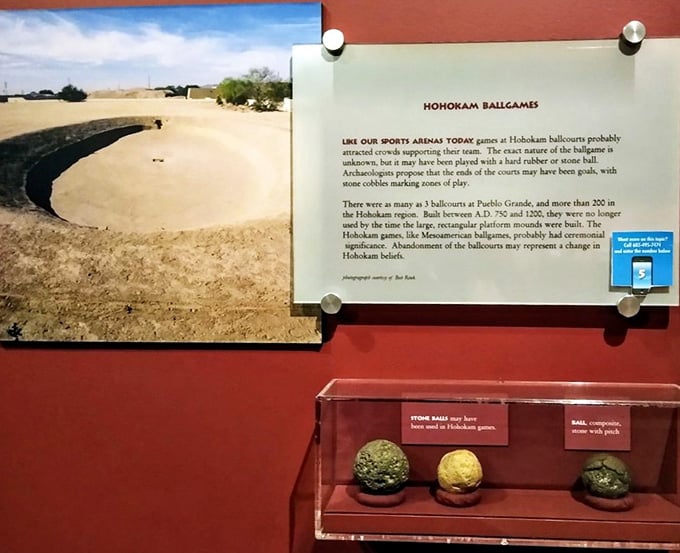Ancient rubber balls sit quietly, once the stars of games that drew crowds centuries before baseball.