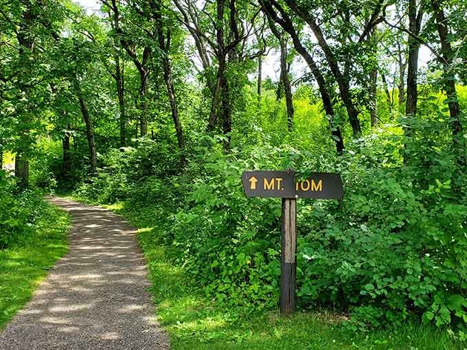 Every great adventure starts with a trail sign and a decision to see where your feet take you today.