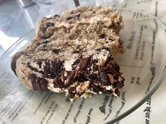 Layers of peanut butter, Oreo cookies, and pure joy stacked so high it defies both gravity and self-control.