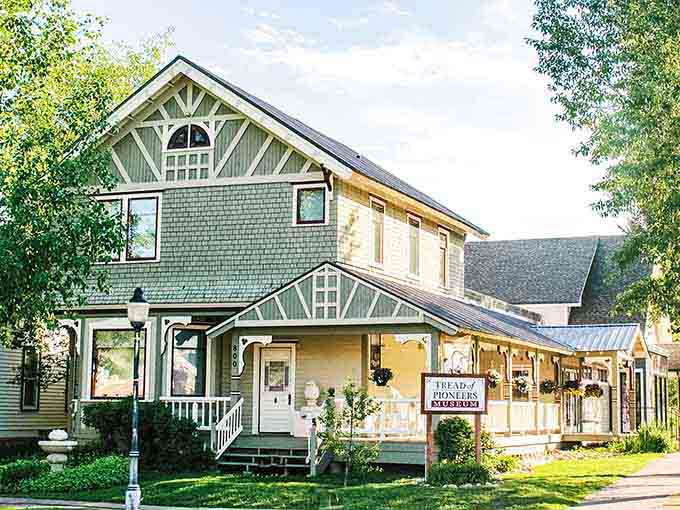 The Tread of Pioneers Museum sits pretty, preserving stories from when "going viral" meant catching the flu.