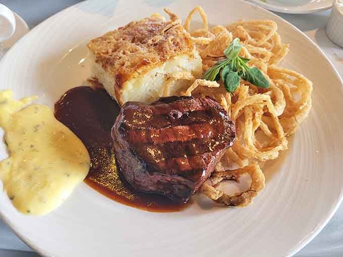 Surf and turf done right, because sometimes you can't choose between land and sea, so why should you?